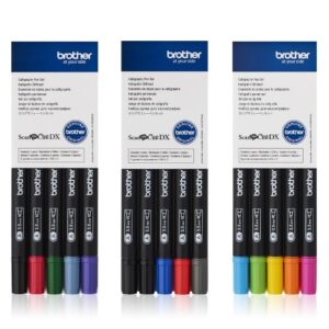 Brother Scan N Cut Calligraphy Pen Set – Various Colours – Sewing HQ